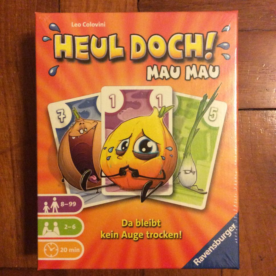 Go Ahead & Cry A Lot / Heul Doch! Mau Mau card game, Toys & Games ...