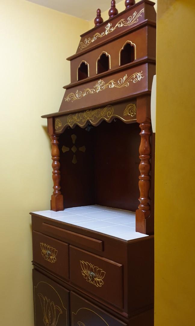 Indian Prayer Altar, Furniture, Others on Carousell