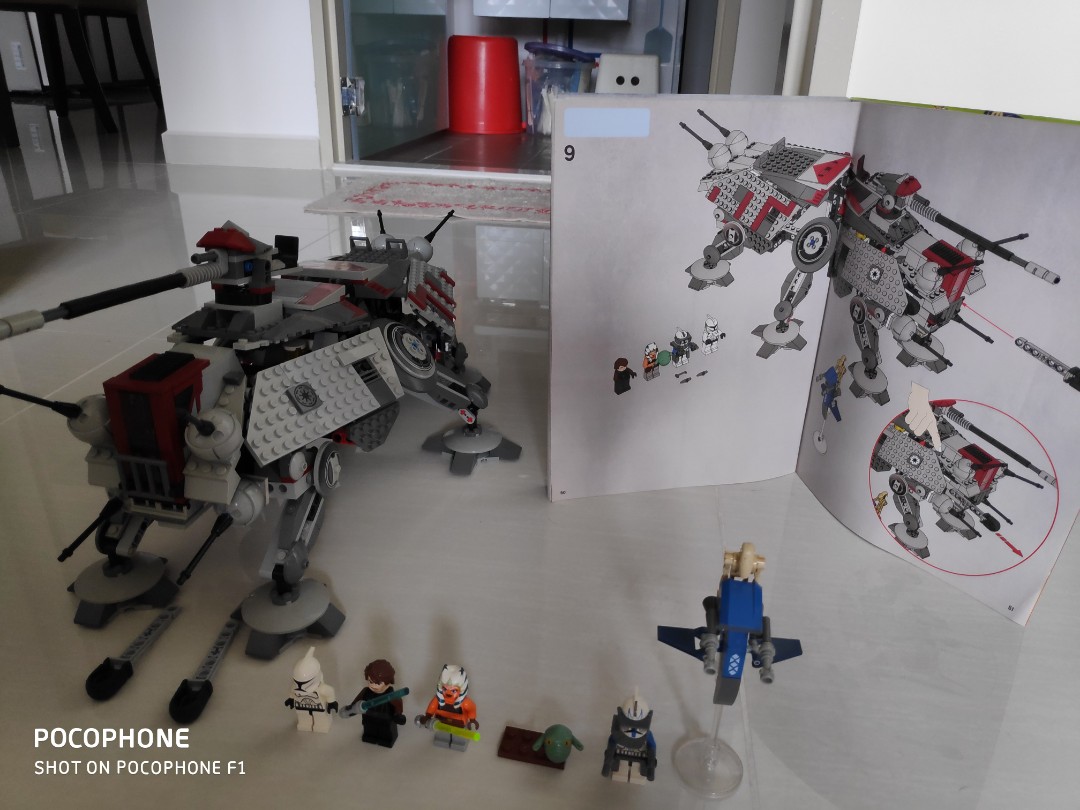 Lego Starwars AT-TE Walker 7675, Hobbies & Toys, Toys & Games on Carousell