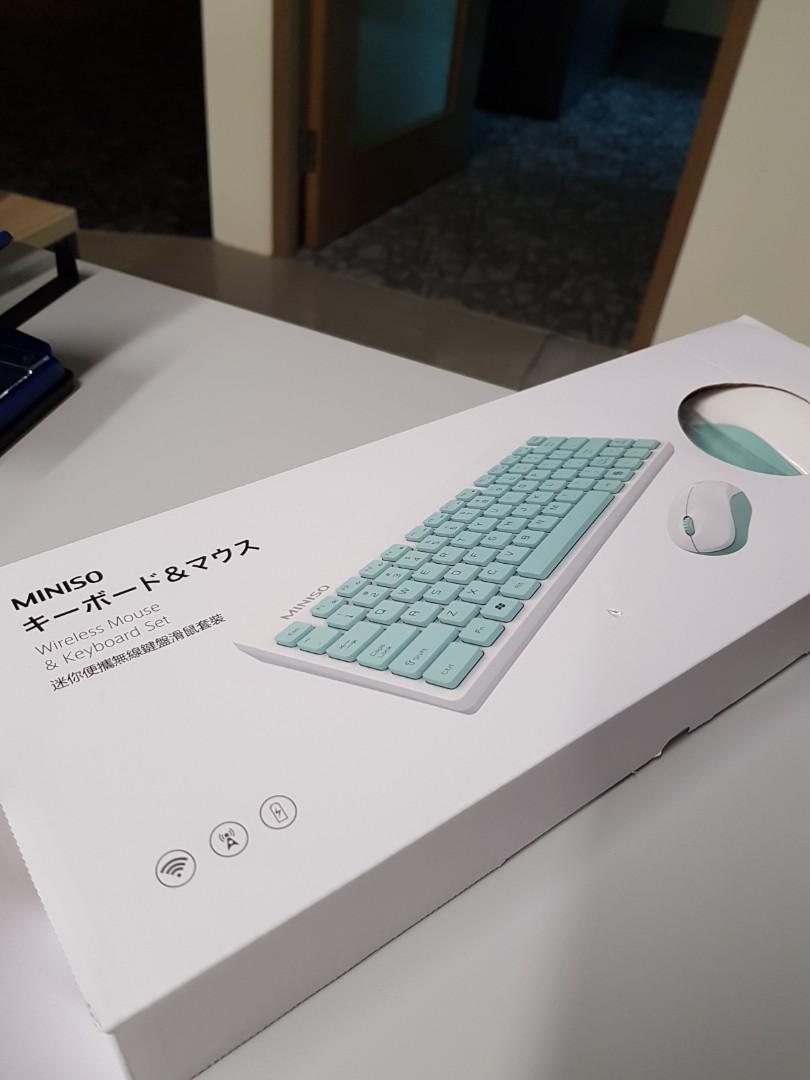 Miniso wireless keyboard w mouse, Computers & Tech, Parts & Accessories ...