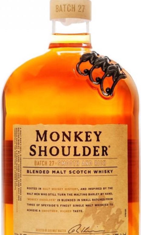 Monkey Shoulder 1L Whisky, Food & Drinks, Alcoholic Beverages on Carousell