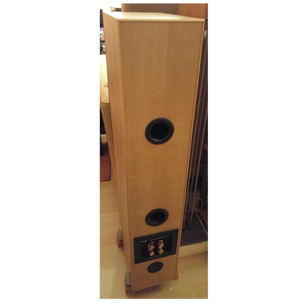 Mordaunt-Short MS906 Floorstanding Speakers (Beautiful Maple colour ...