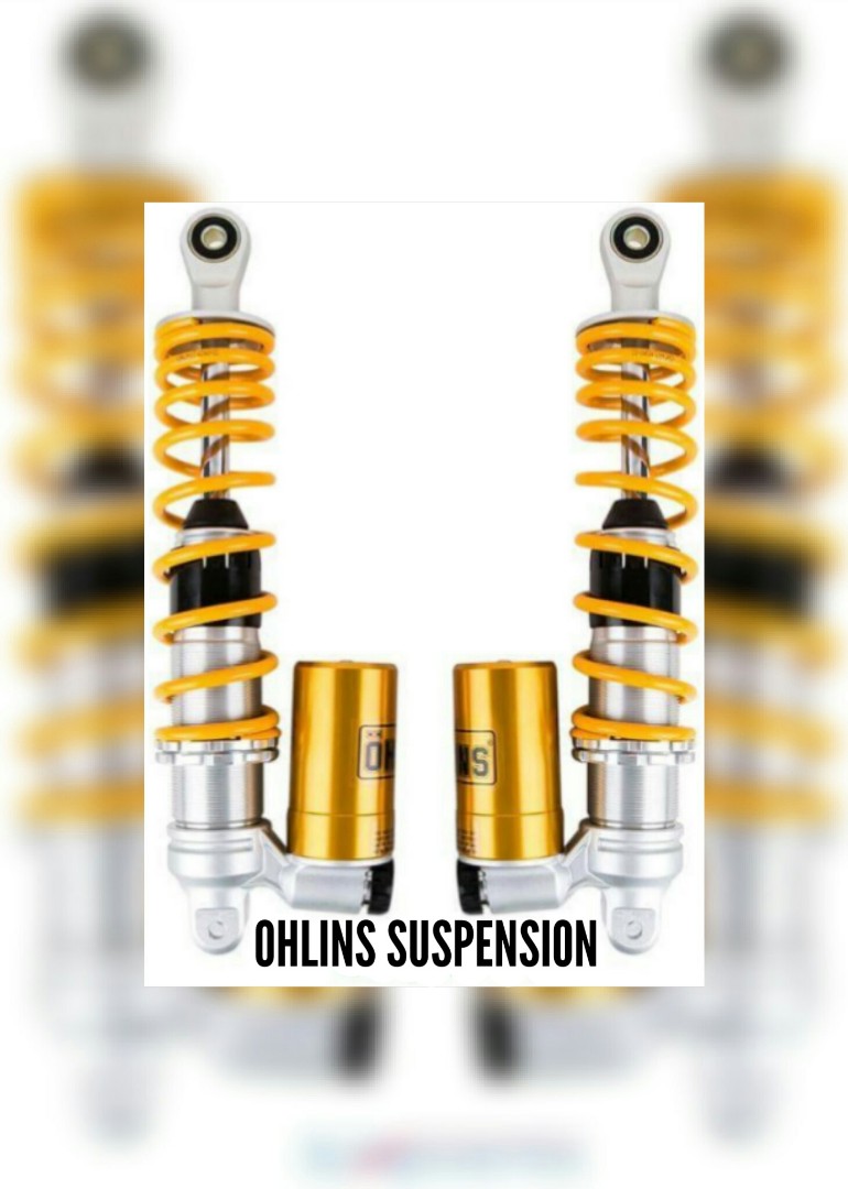 OHLINS SUSPENSION for YAMAHA AEROX / NVX, Motorcycles, Motorcycle ...