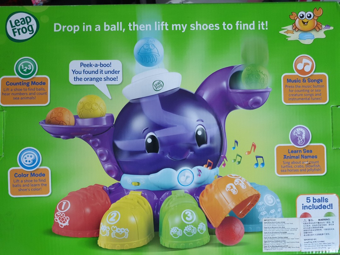 Peel a shoe talking octopus, Hobbies & Toys, Toys & Games on Carousell