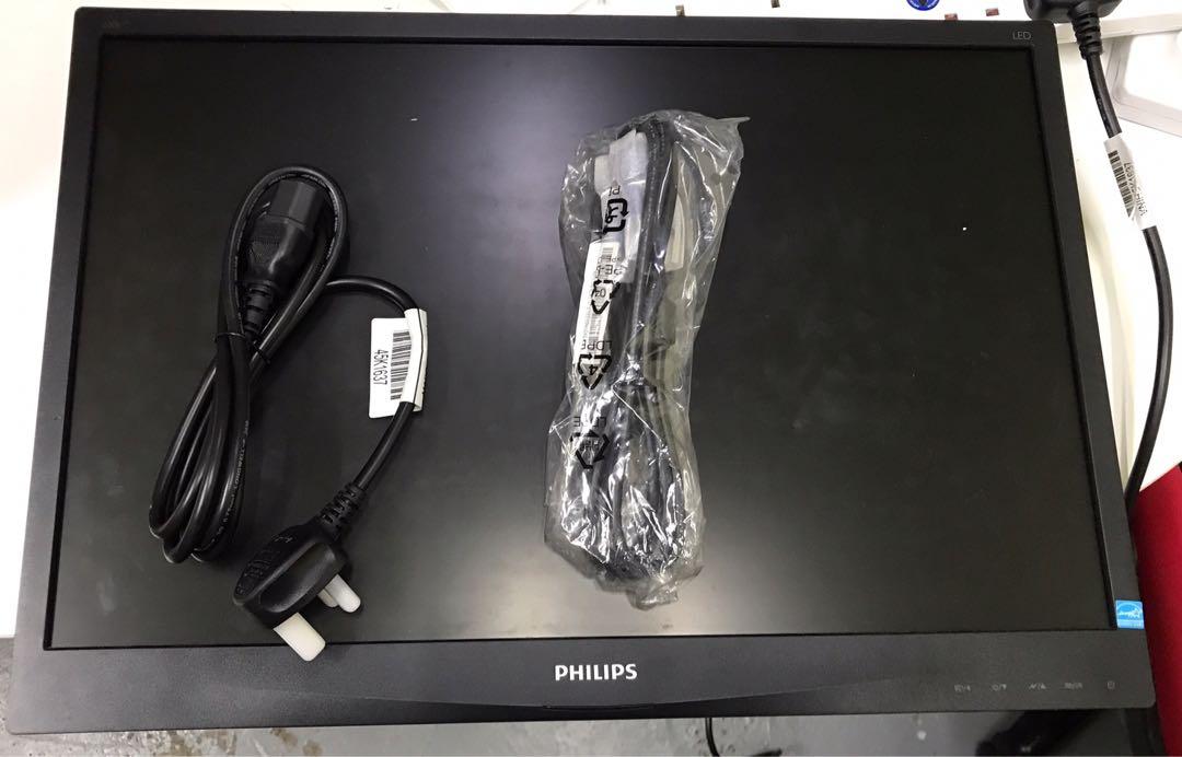Philips monitor without stand s220s4lcb, Computers & Tech, Parts ...
