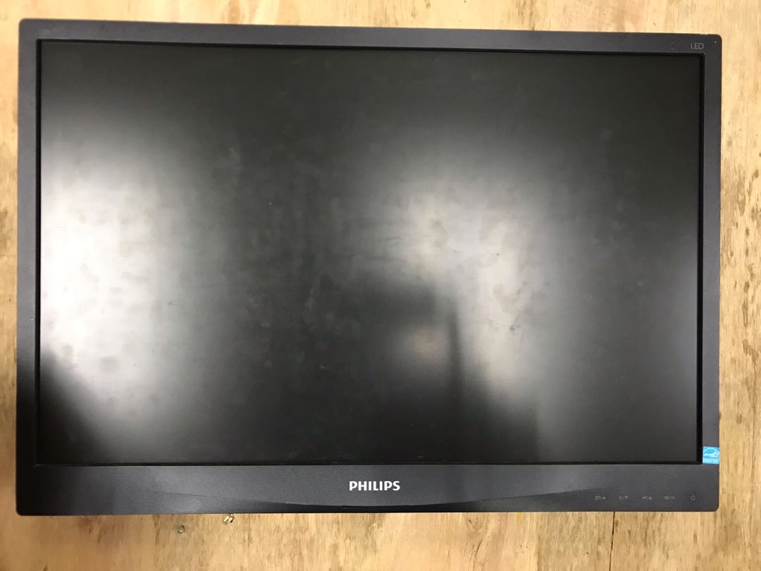 Philips monitor without stand s220s4lcb, Computers & Tech, Parts ...