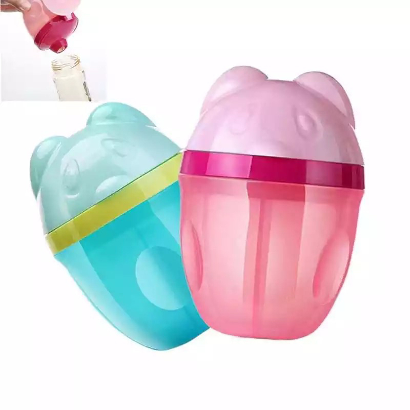 Portable Plastic Baby Milk Box Feeding Powder Dispenser Container ...