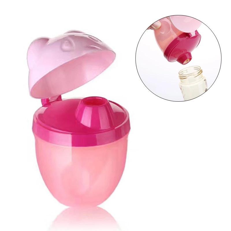 Portable Plastic Baby Milk Box Feeding Powder Dispenser Container ...
