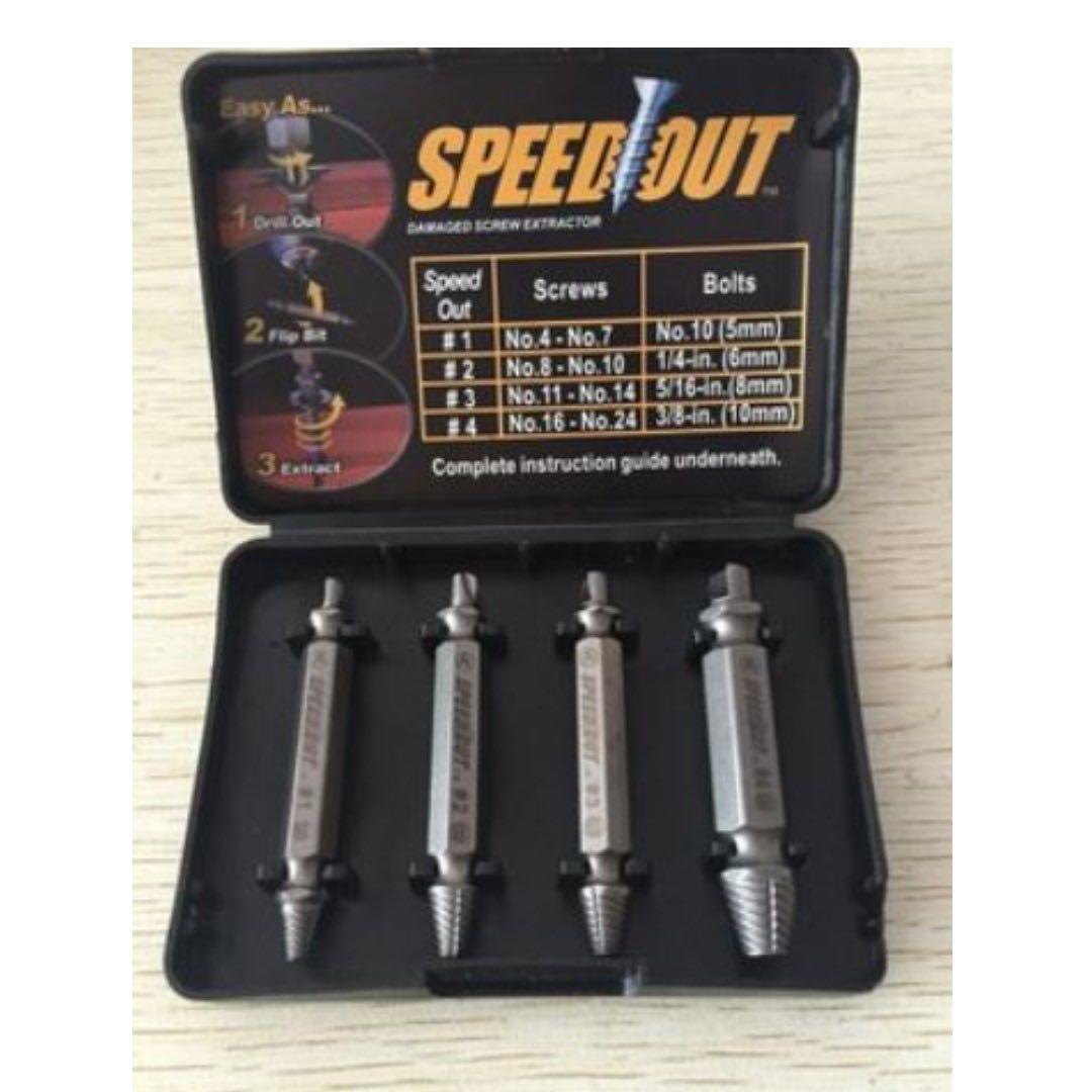speedout screw extractor damaged screw removal speed out, Motorcycles ...