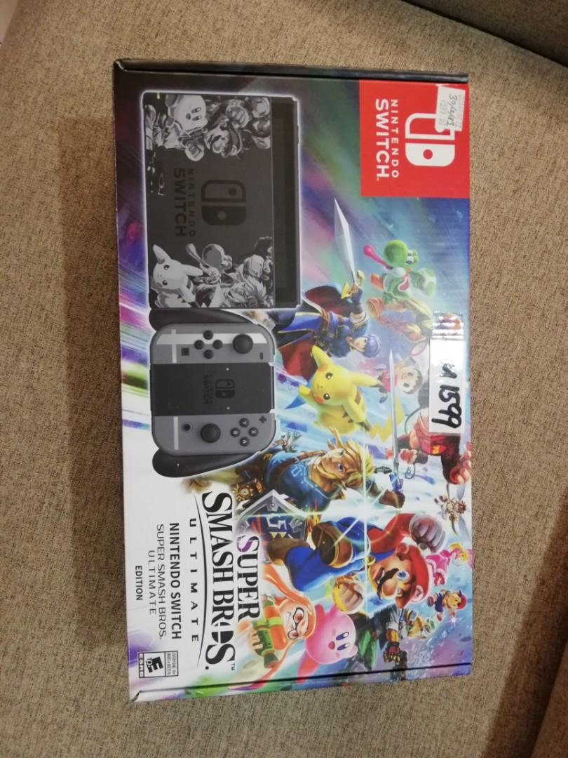 SSBU Nintendo Switch, Video Gaming, Video Game Consoles, Nintendo on ...