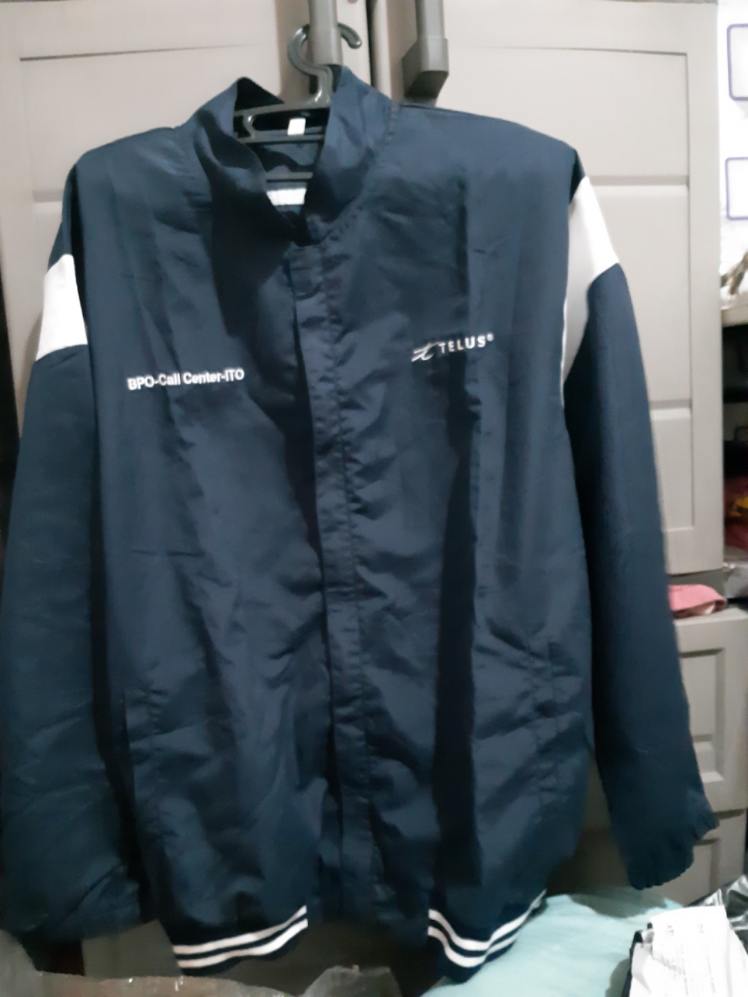 Telus BPO Jacket, Men's Fashion, Coats, Jackets and Outerwear on Carousell
