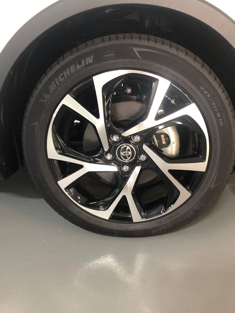 Toyota CHR G Rims, Car Accessories, Tyres & Rims on Carousell