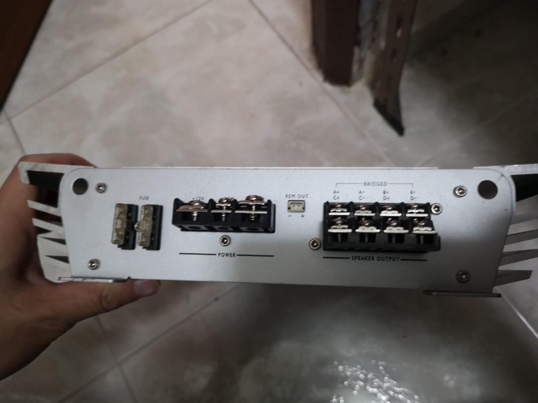 U Dimension Amplifier, Car Accessories, Electronics & Lights on Carousell