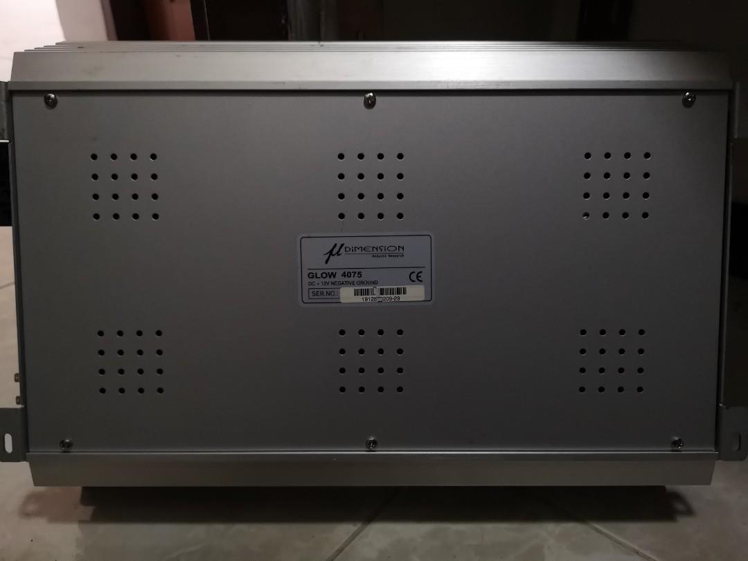 U Dimension Amplifier, Car Accessories, Electronics & Lights on Carousell