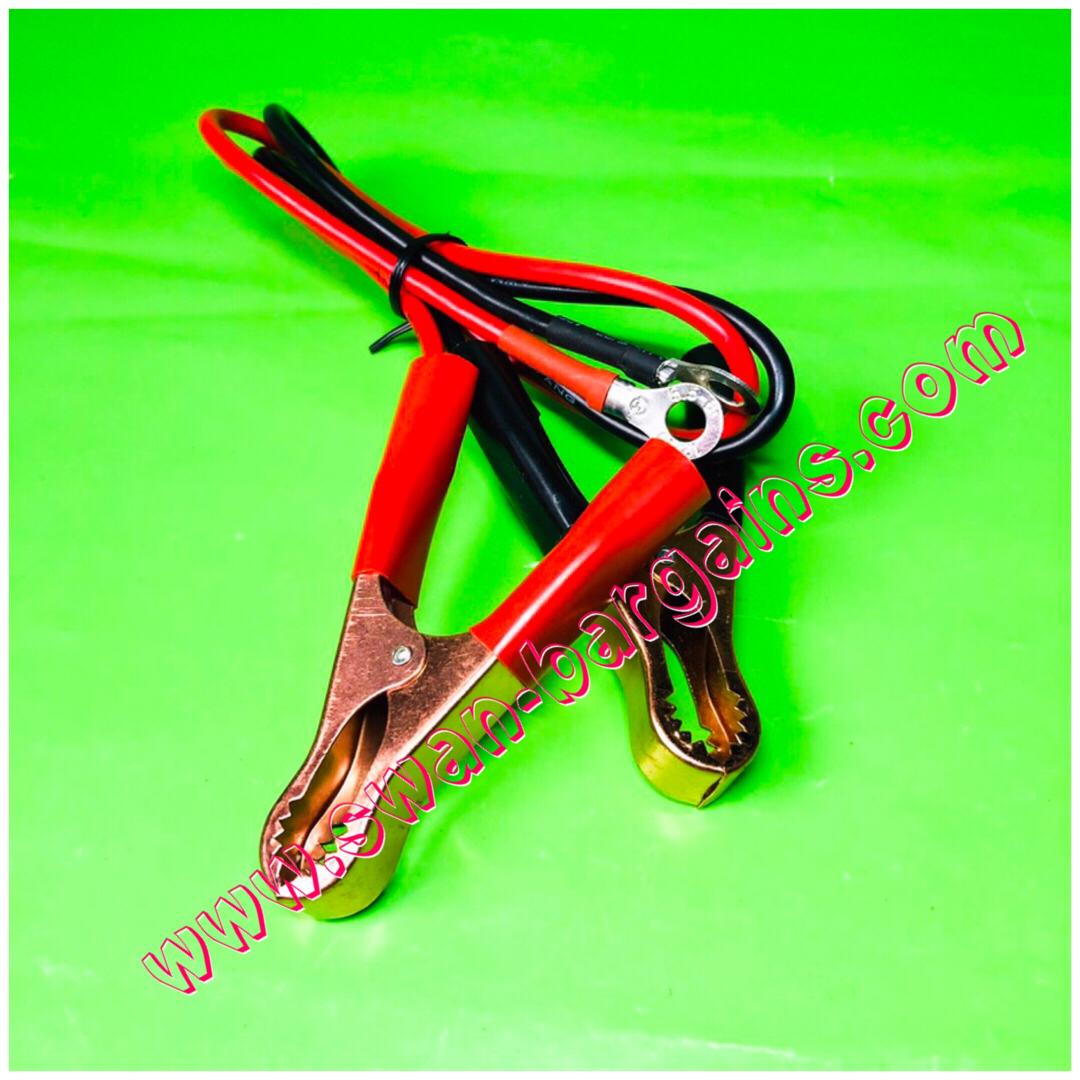 Universal 12V 24V 12AWG Battery Terminal Copper Crocodile Banana Clip ...