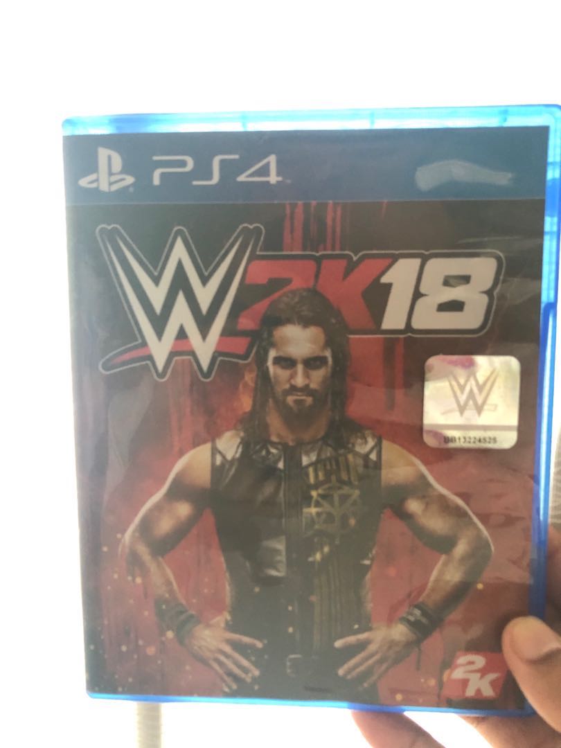 WWE 2K18 PS4, Video Gaming, Video Games, PlayStation on Carousell