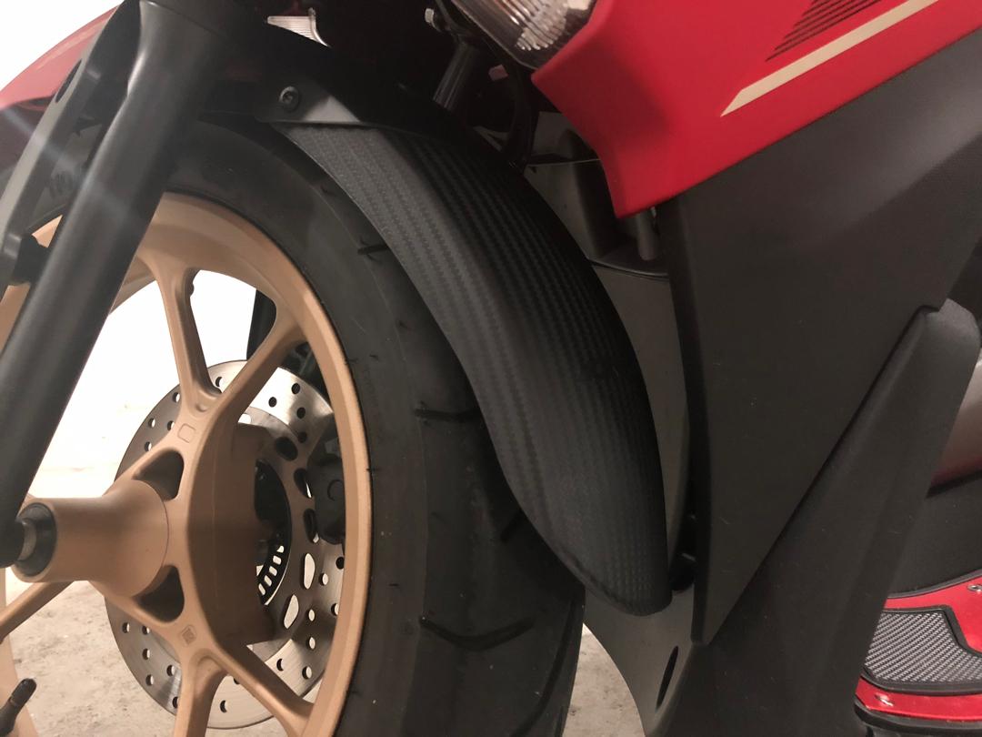 AEROX | FRONT FENDER EXTENSION, Motorcycles, Motorcycle Accessories on ...