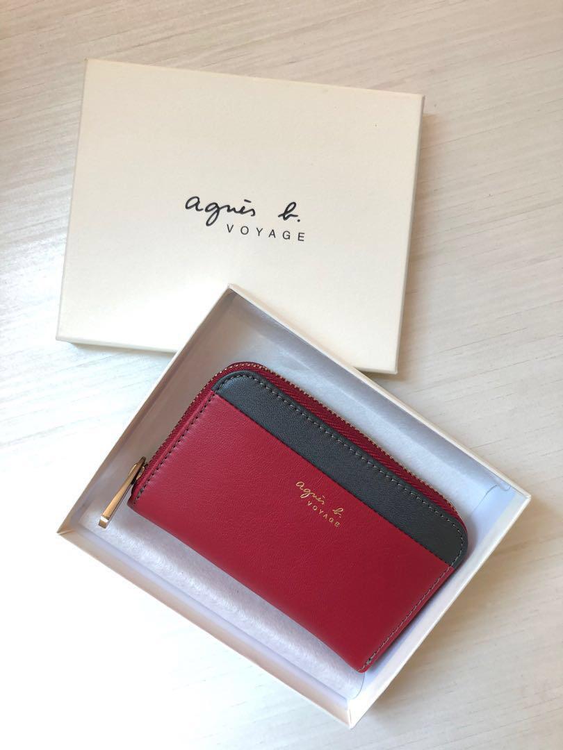Agnis B (New) Card & coin Holder (Authentic), Women's Fashion, Bags ...