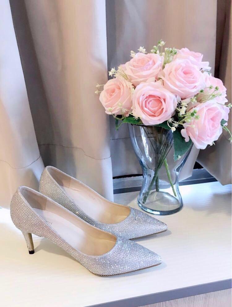 Brand New Anna Nucci Silver Shoes, Women's Fashion, Footwear, Sandals ...