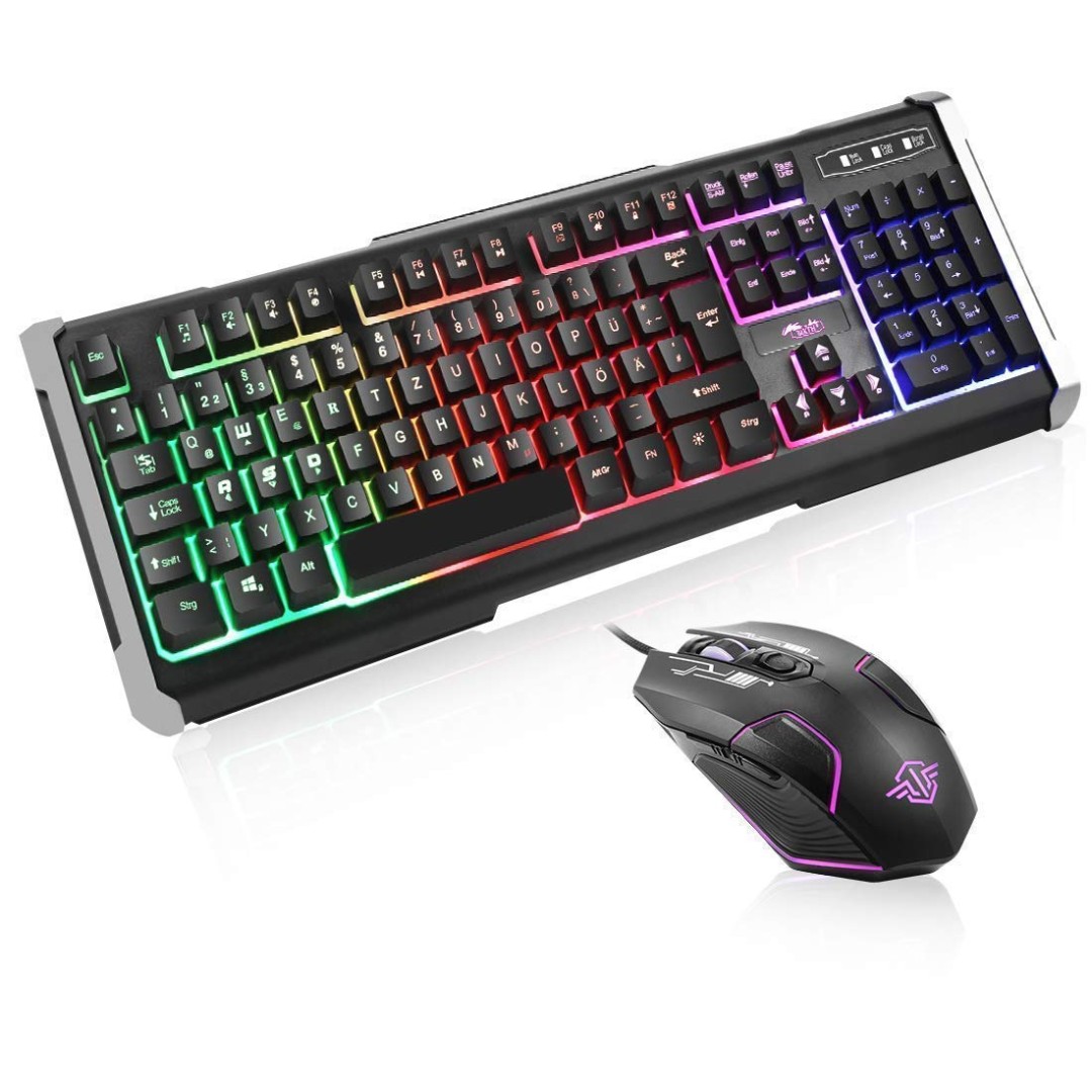BAKTH Gaming Keyboard and Mouse Set, Computers & Tech, Parts ...