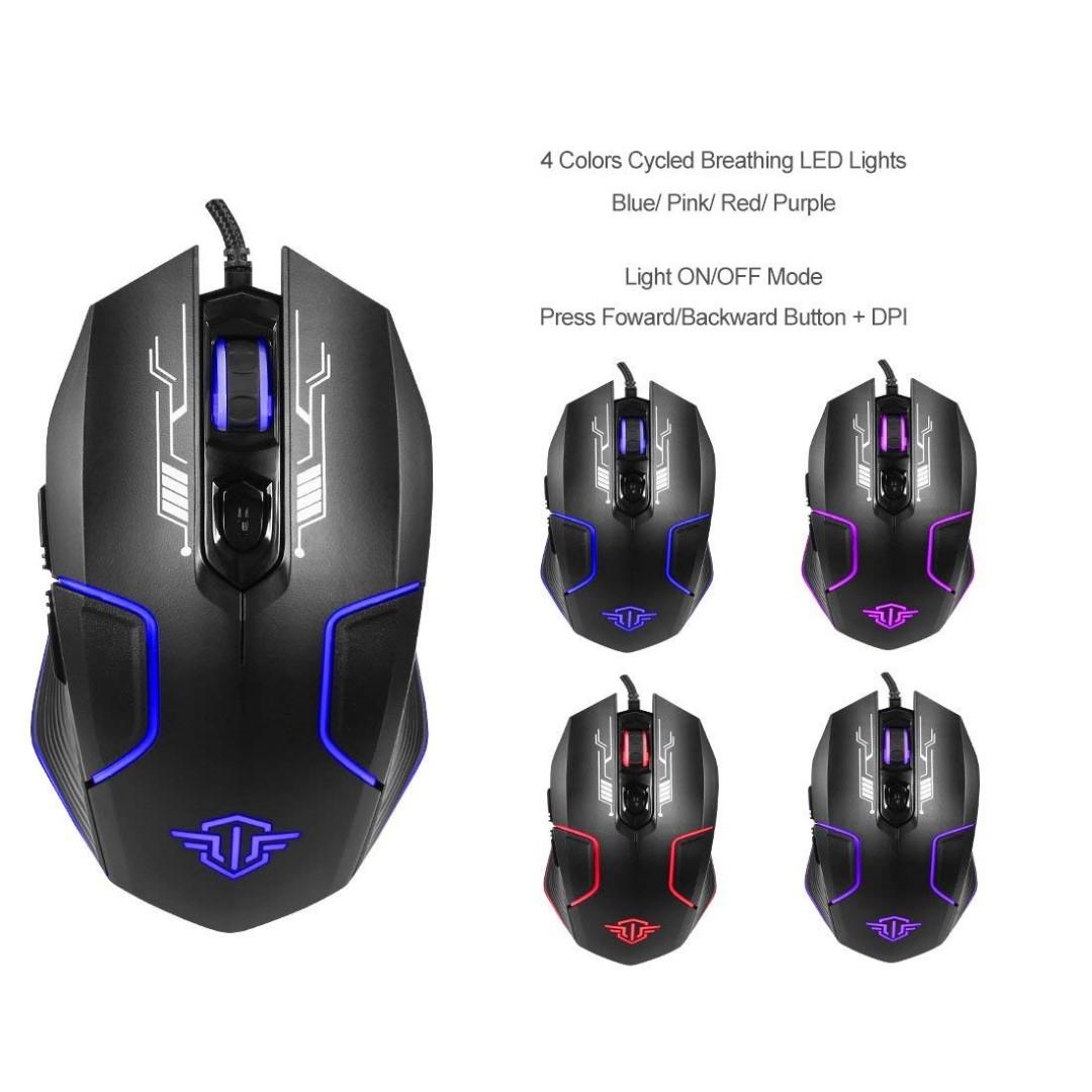 BAKTH Gaming Keyboard and Mouse Set, Computers & Tech, Parts ...