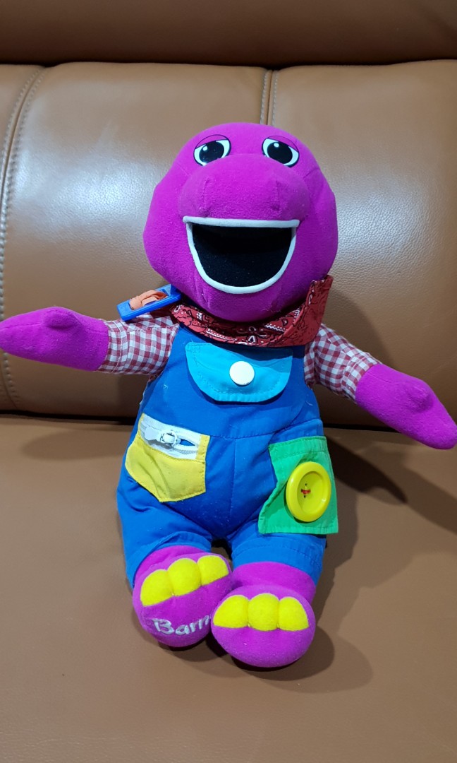 Barney the Dinosaur Soft Toy, Hobbies & Toys, Toys & Games on Carousell