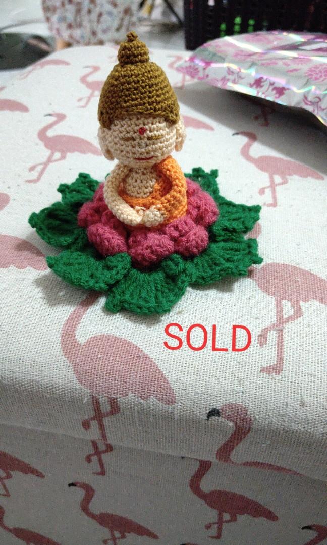 Crochet Baby Buddha, Hobbies & Toys, Stationery & Craft, Handmade Craft ...