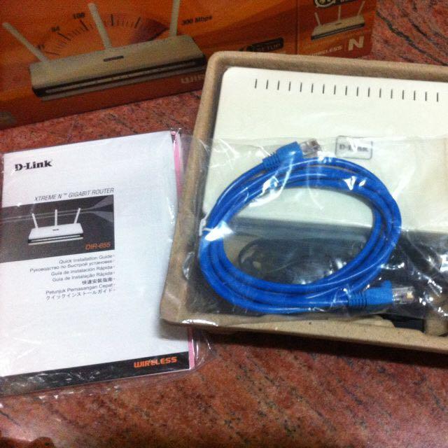 D-Link DIR-655 Xtreme N Gigabit Router, Computers & Tech, Parts ...