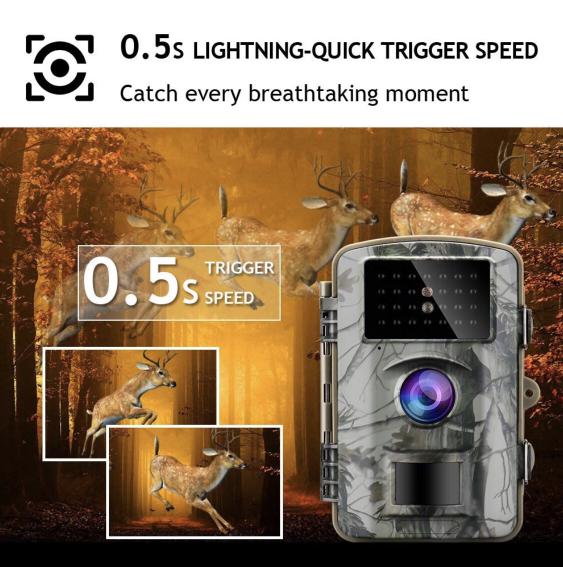Gosira 12MP 1080P Trail Wildlife Camera, Photography, Cameras on Carousell