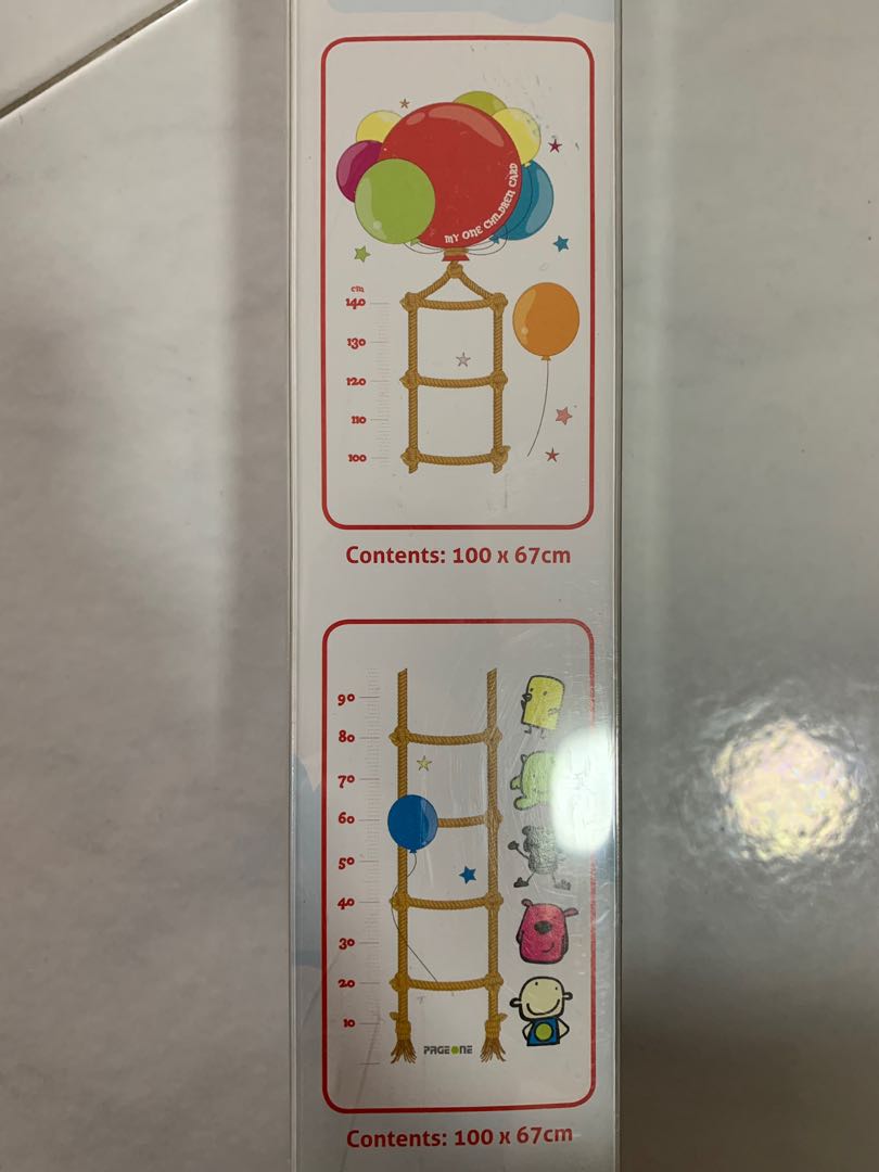 Height chart wall sticker, Babies & Kids, Baby Nursery & Kids Furniture ...