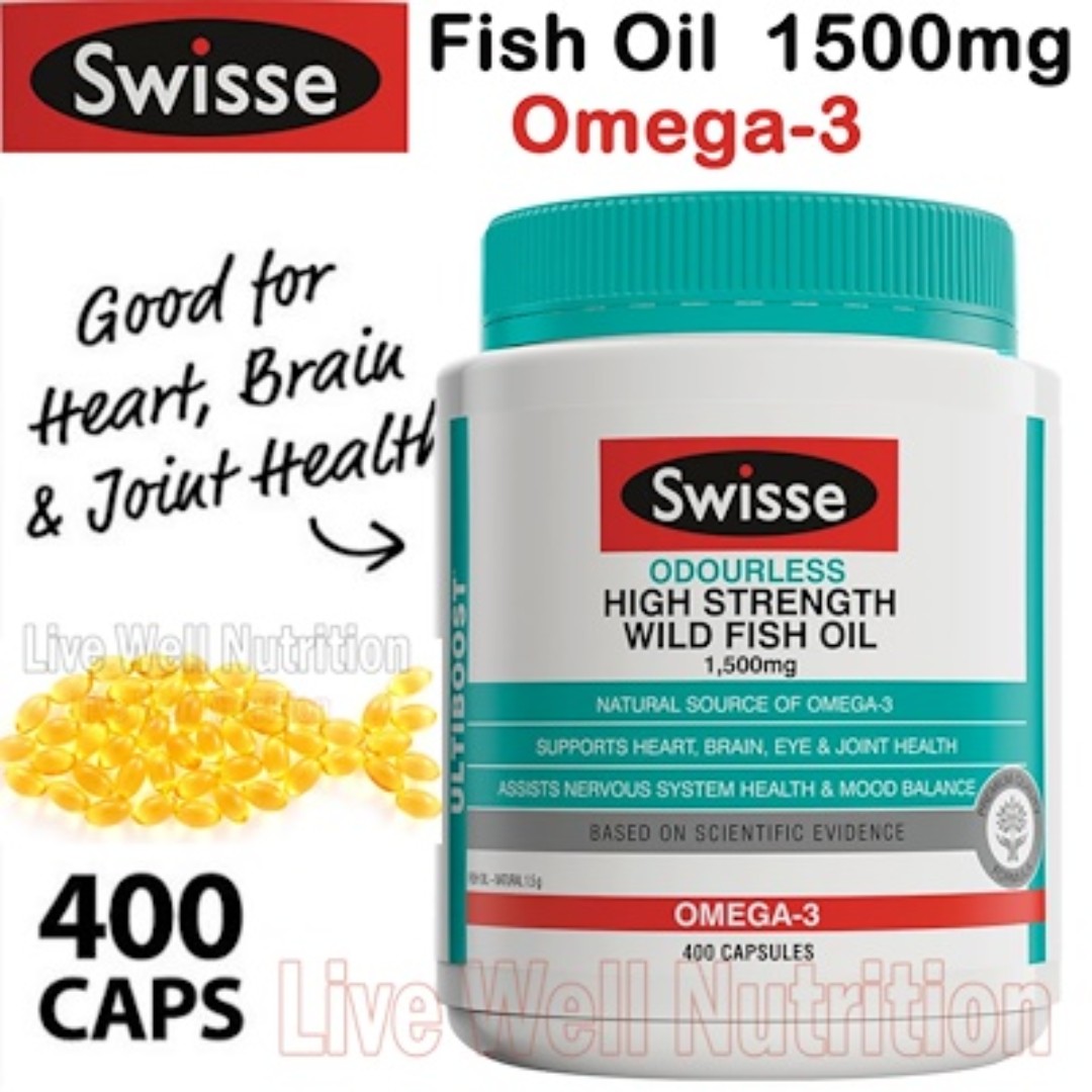SOLDOUT- HIGH STRENGTH - Swisse Ultiboost Odourless High Strength Wild ...