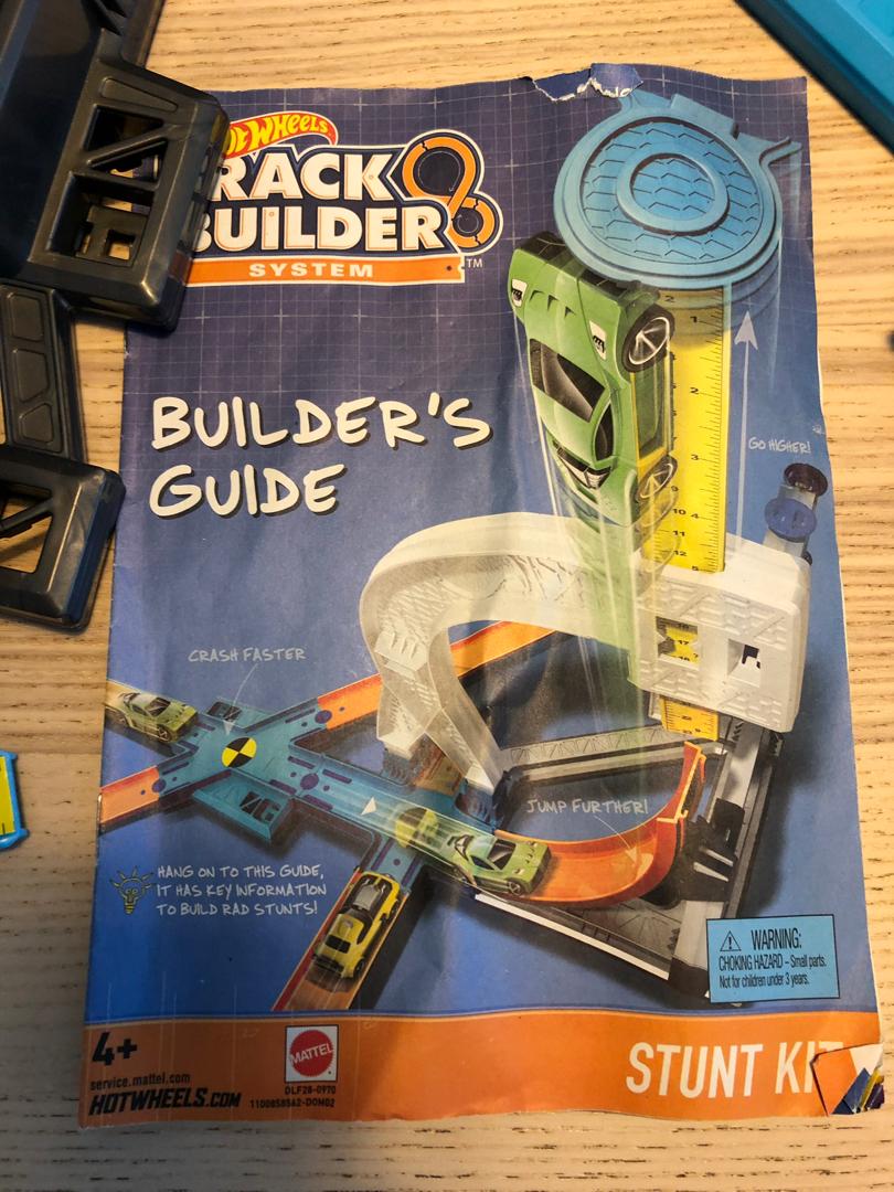 Hot Wheels Track Builder System Stunt Kit, Hobbies & Toys, Toys & Games ...