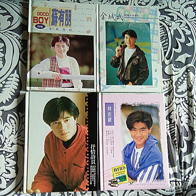 Idol Diary Book - Andy Lau, Aaron Kwok, Eric Suen, Jimmy Lim, Tommy Su ...