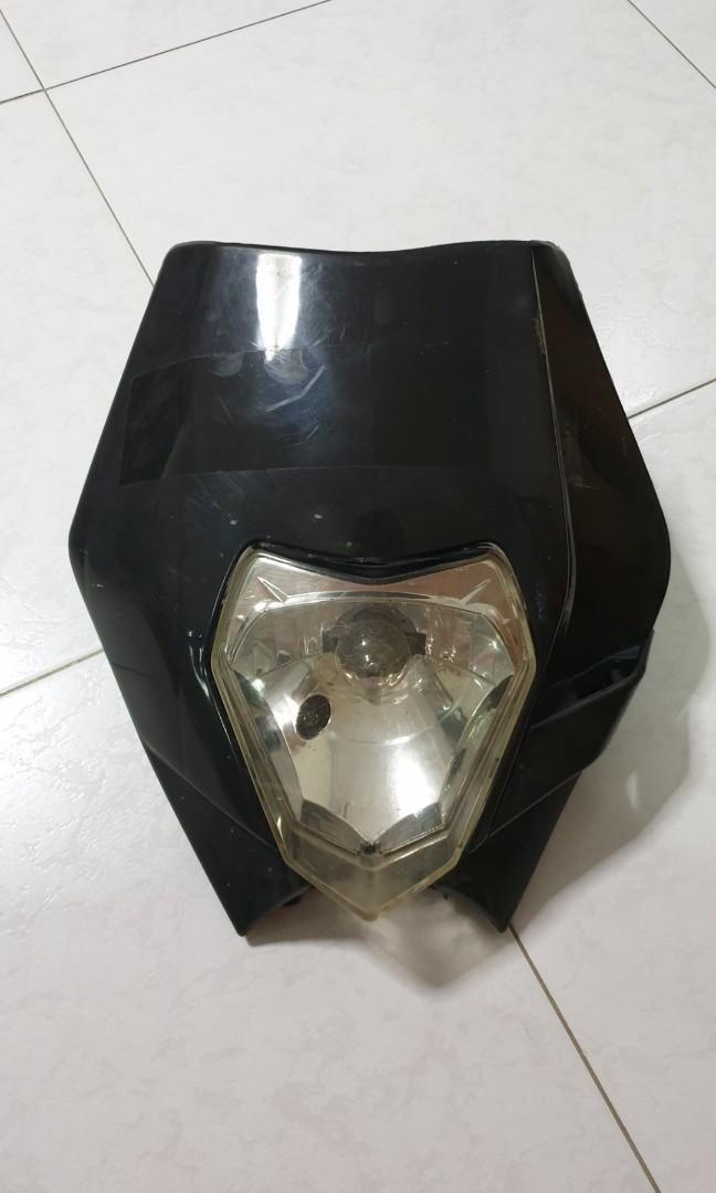 KTM style headlight for DRZ, Motorcycles, Motorcycle Accessories on ...