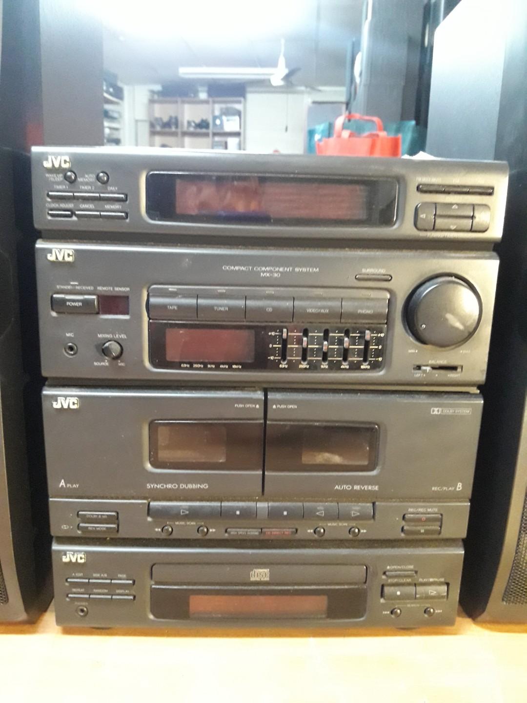 Ku jvc mini hifi, Audio, Portable Music Players on Carousell