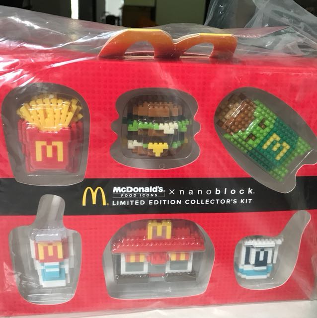 Limited Edition - McDonald's Nanoblock Unopened!, Hobbies & Toys, Toys & Games on Carousell