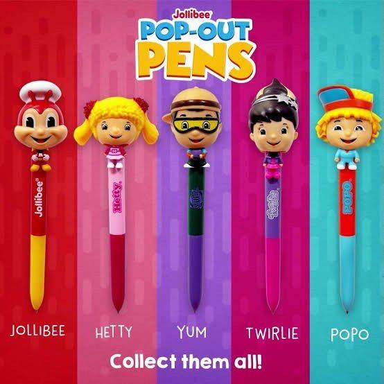 Limited Edition Jollibee Pop-out Pen, Hobbies & Toys, Stationary ...