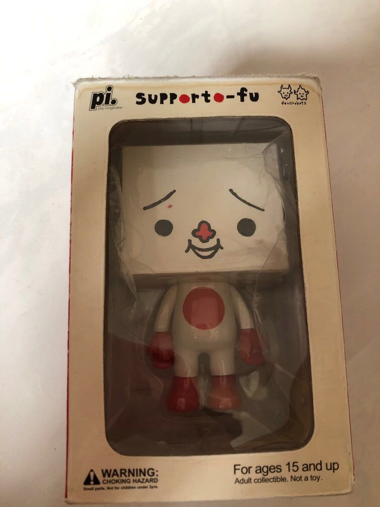 Limited edition vinyl tofu figurine, Hobbies & Toys, Toys & Games on ...