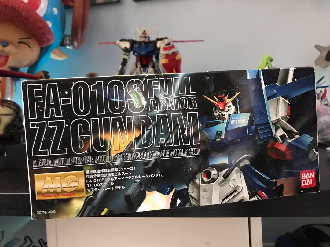 MG FA-010S Full Armor ZZ Gundam 1/100高達模型, 興趣及遊戲, 玩具 & 遊戲類 - Carousell