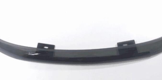 Mitsubishi Outlander Bonnet Protector, plain matt black design., Car ...