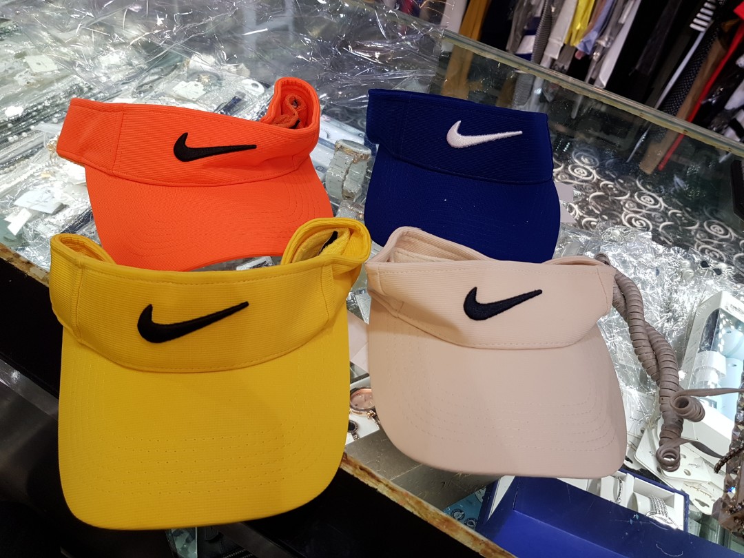 Nike Training Hats, Fesyen Wanita, Aksesoris di Carousell
