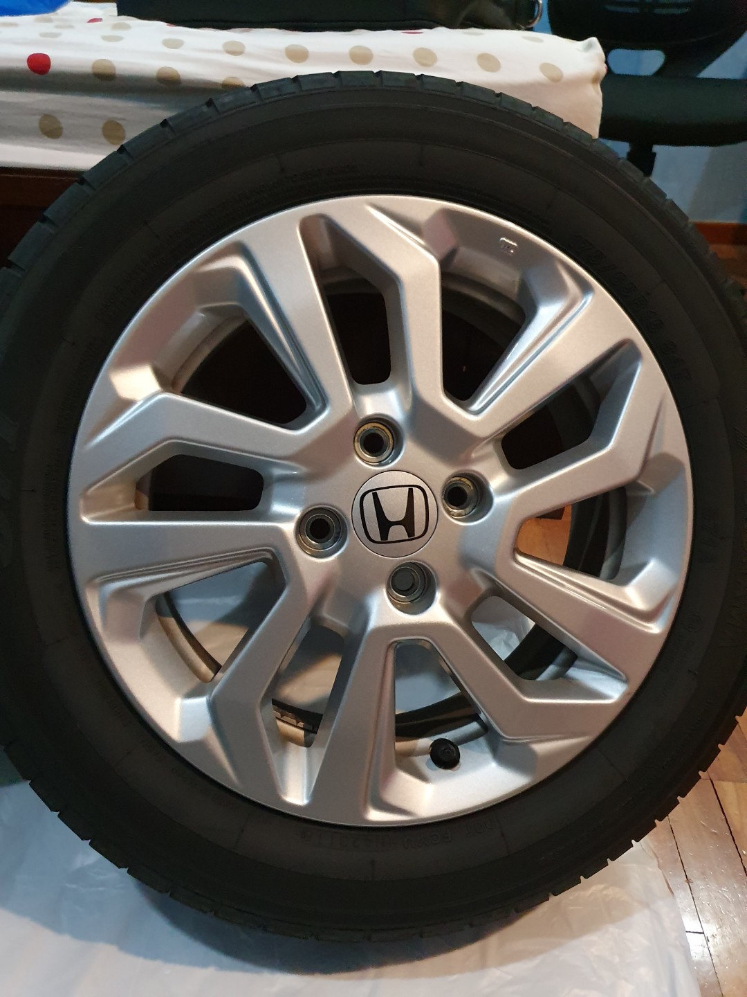 Original Honda Enkei 15 inch rims 15", Car Accessories, Tyres & Rims on ...