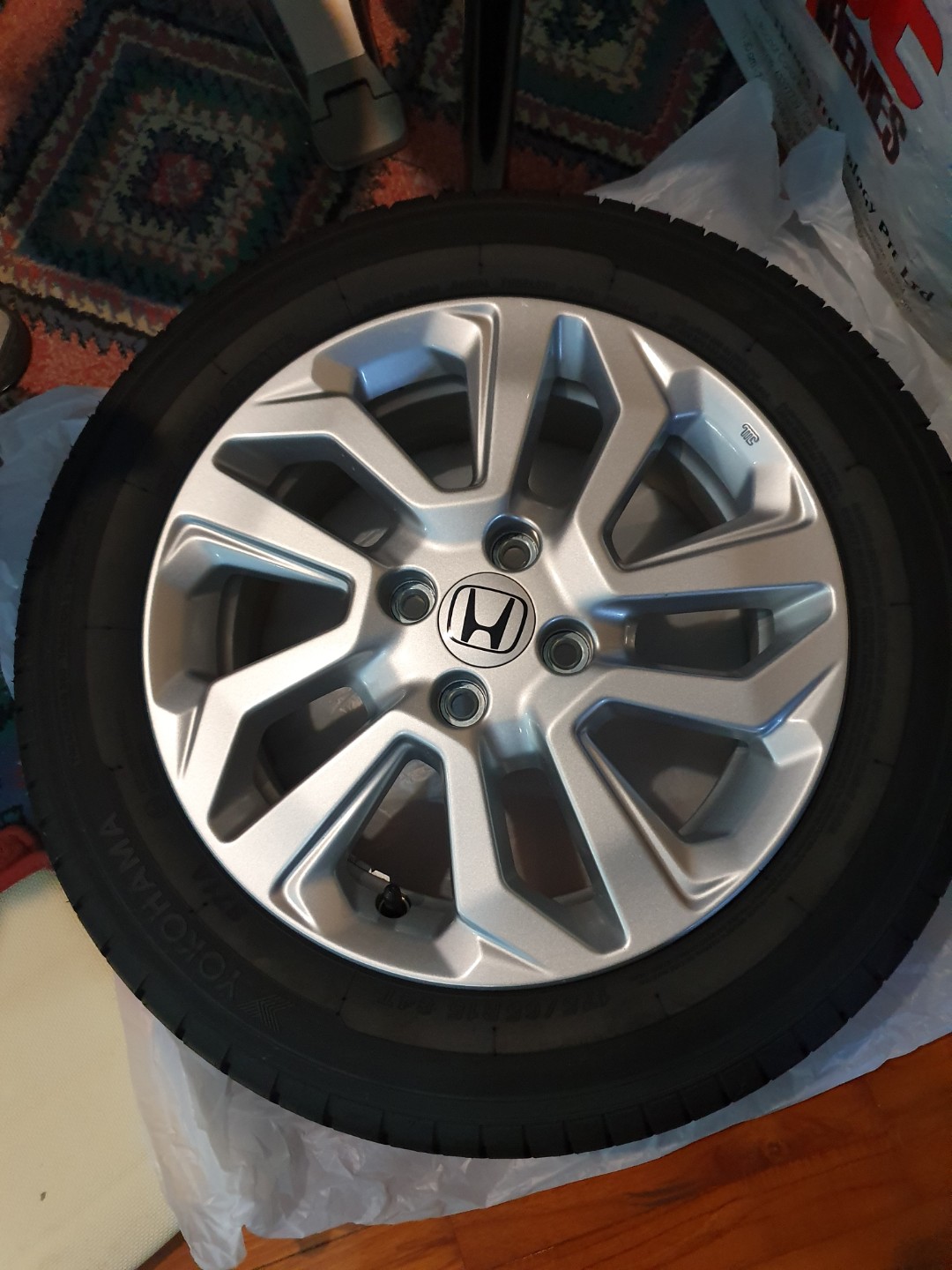 Original Honda Enkei 15 inch rims 15", Car Accessories, Tyres & Rims on ...