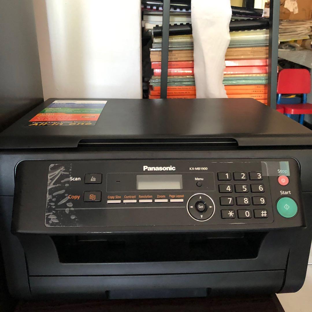 Panasonic Laser Printer KX Mb1900, Computers & Tech, Printers, Scanners ...