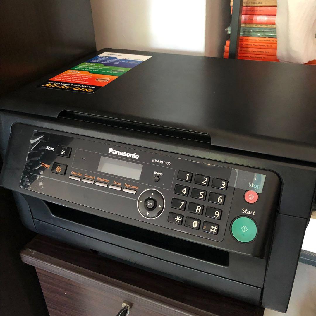 Panasonic Laser Printer KX Mb1900, Computers & Tech, Printers, Scanners ...