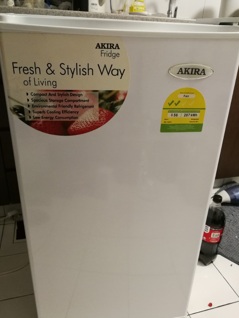 Perfect Condition 2nd Hand Akira Fridge, TV & Home Appliances, Kitchen ...