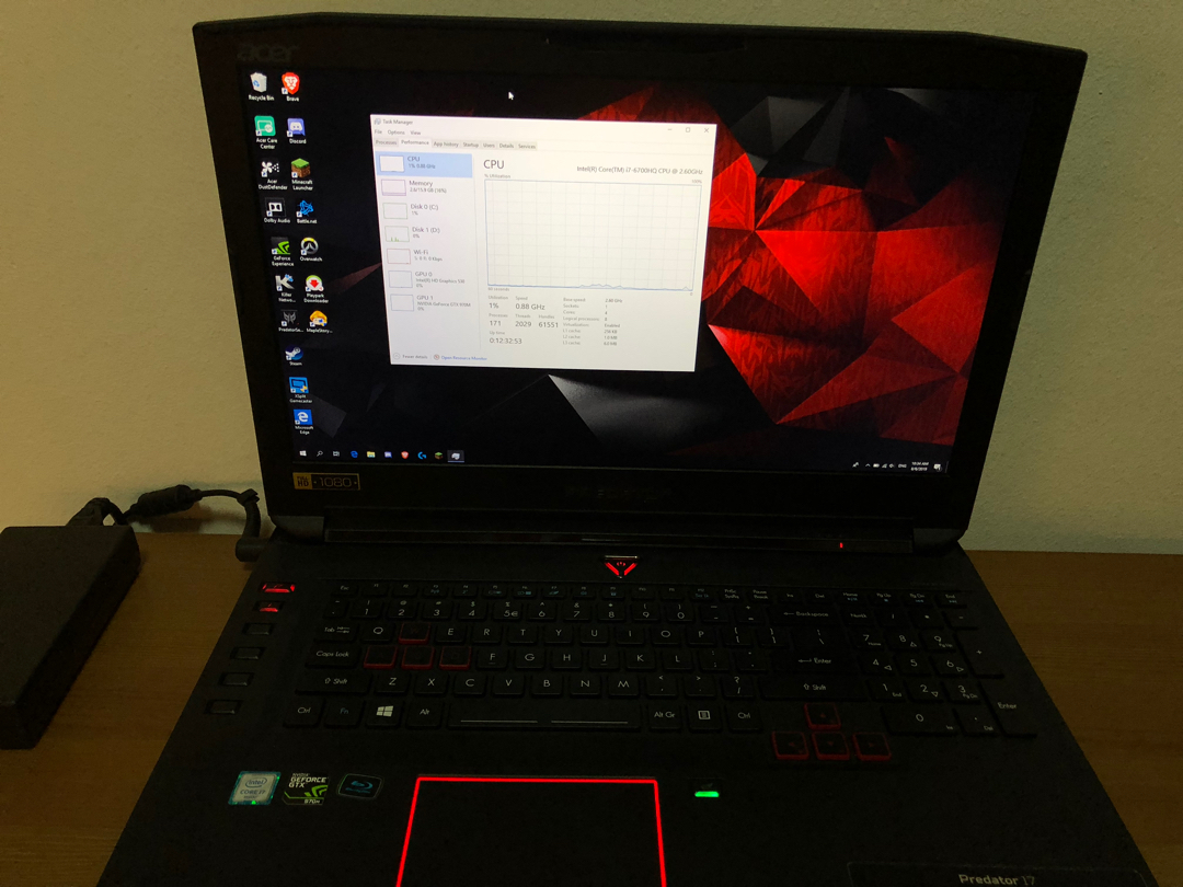 Predator gaming laptop, Electronics, Computers, Laptops on Carousell