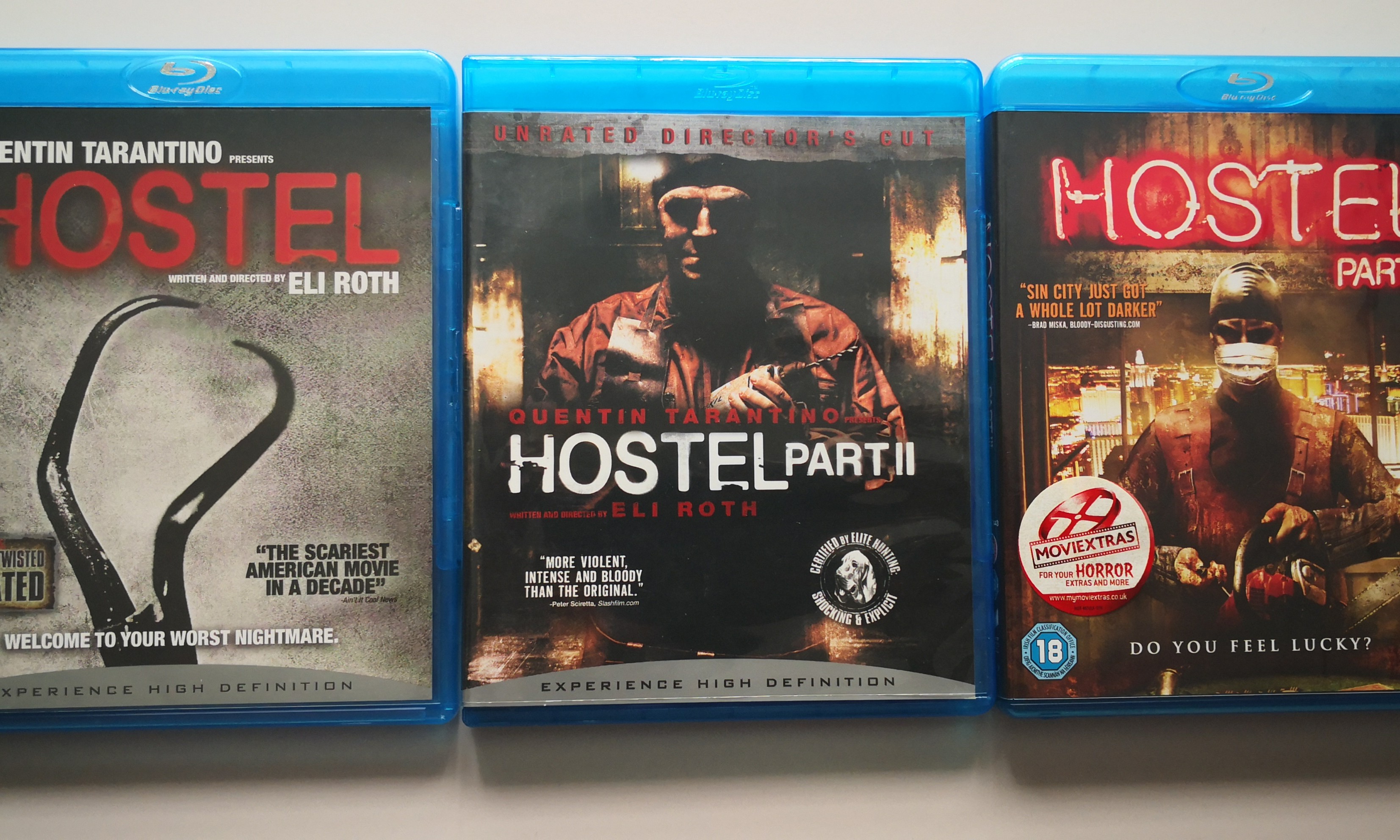 Rare Hostel Bluray Triology, Hobbies & Toys, Music & Media, CDs & DVDs ...