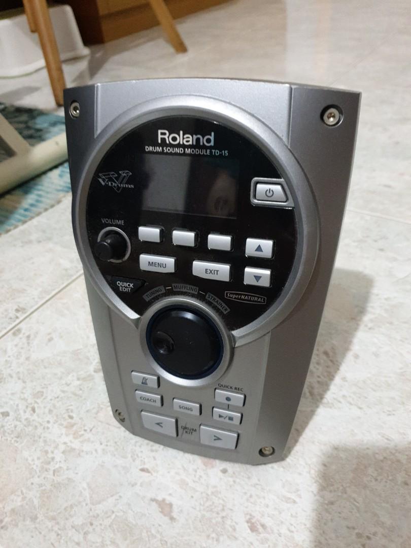 Roland TD-15 drum module w/ cable snake and power adaptor, V ...