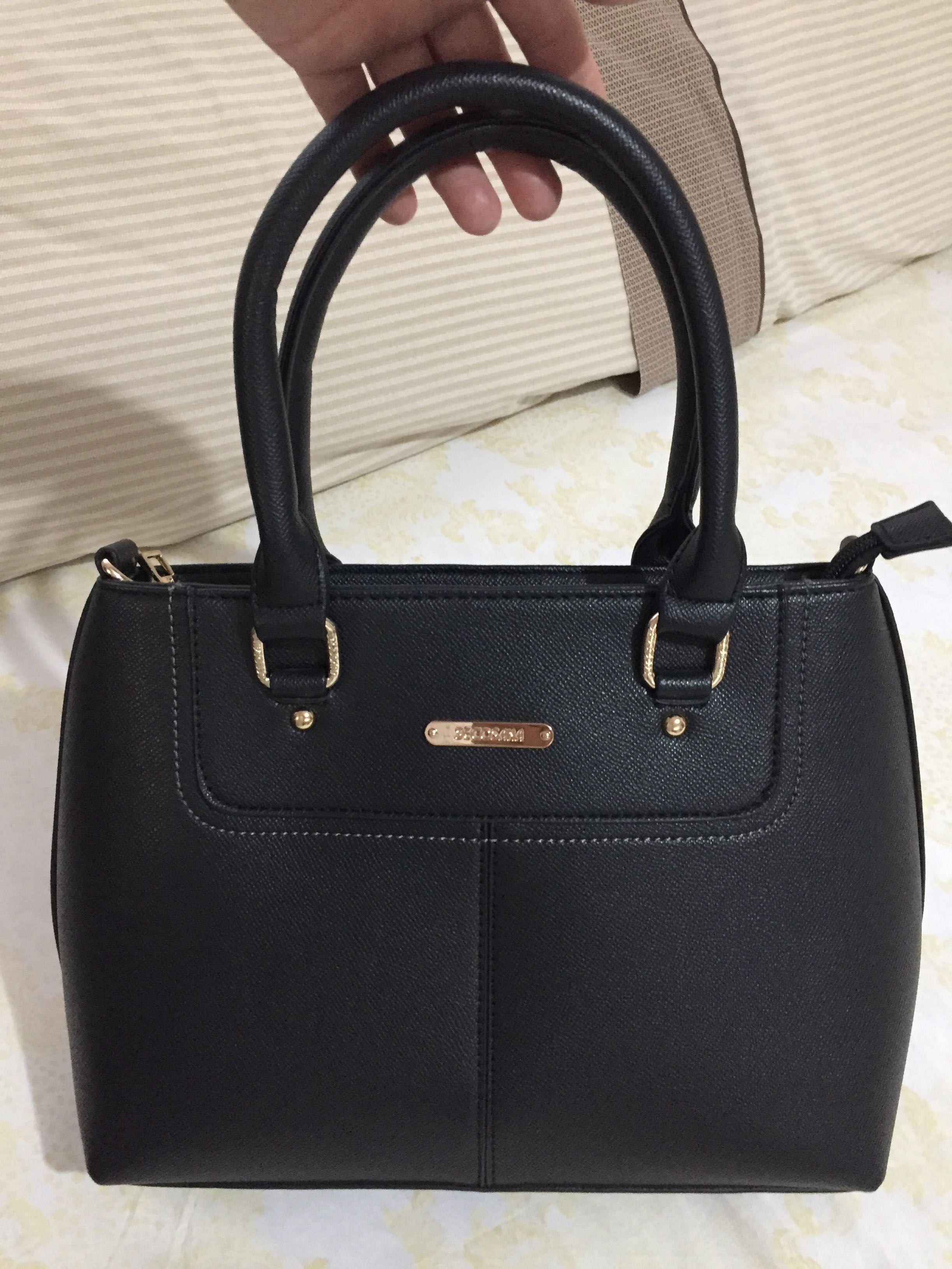 Secosana Black Bag, Women's Fashion, Bags & Wallets, Cross-body Bags on ...